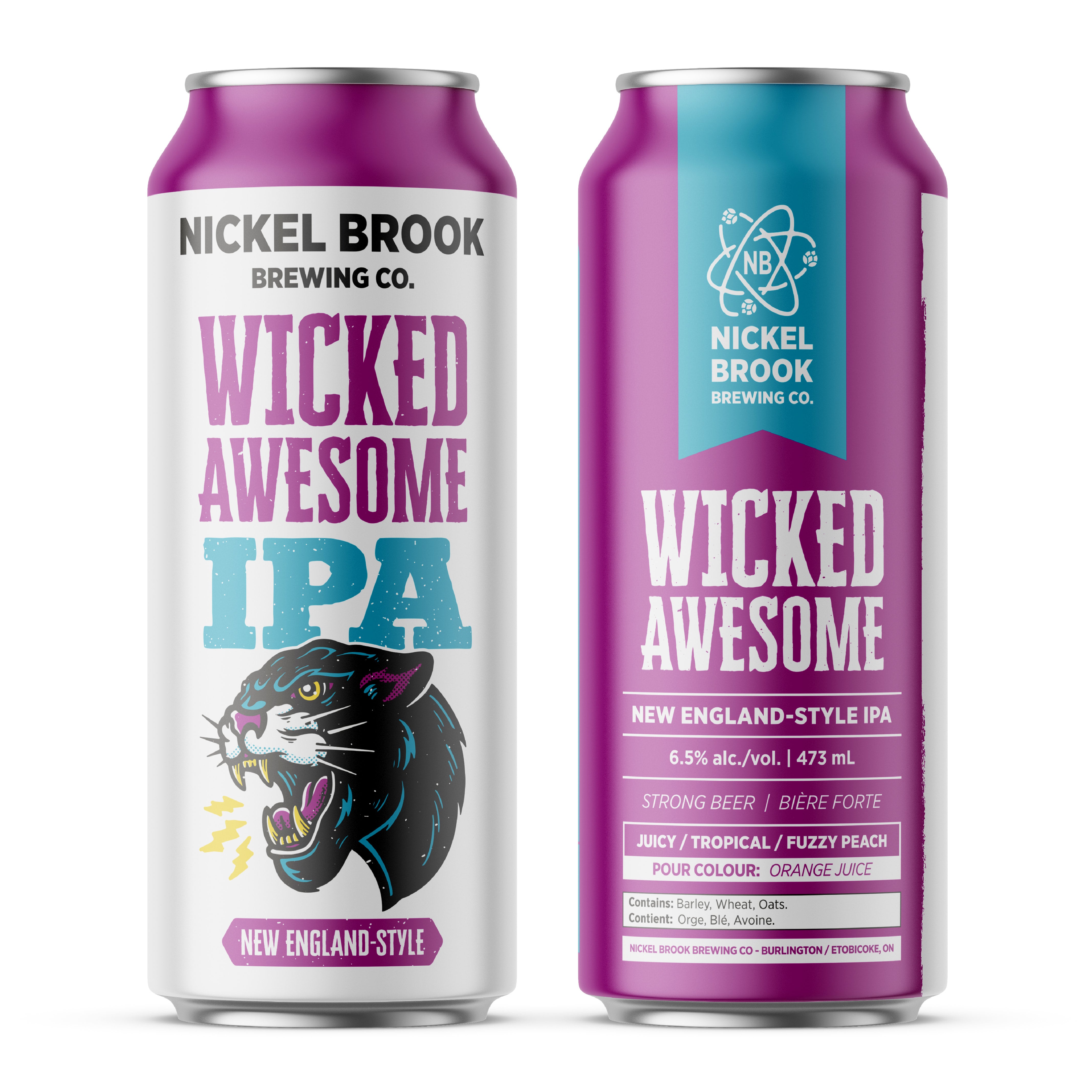 Wicked Awesome - New England-Style IPA | Nickel Brook Brewing Co.