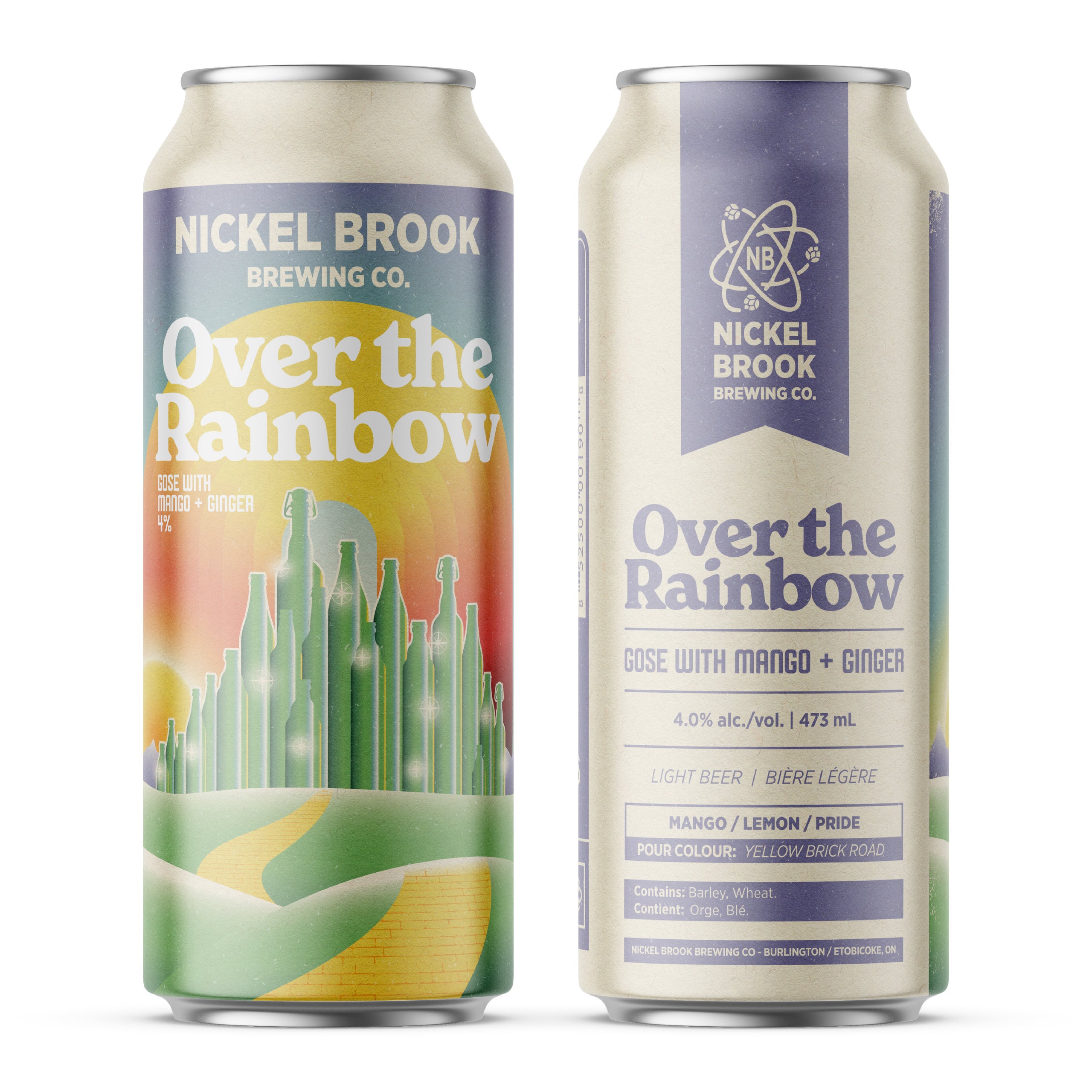 Over The Rainbow - Gose with Mango & Ginger | Nickel Brook Brewing Co.
