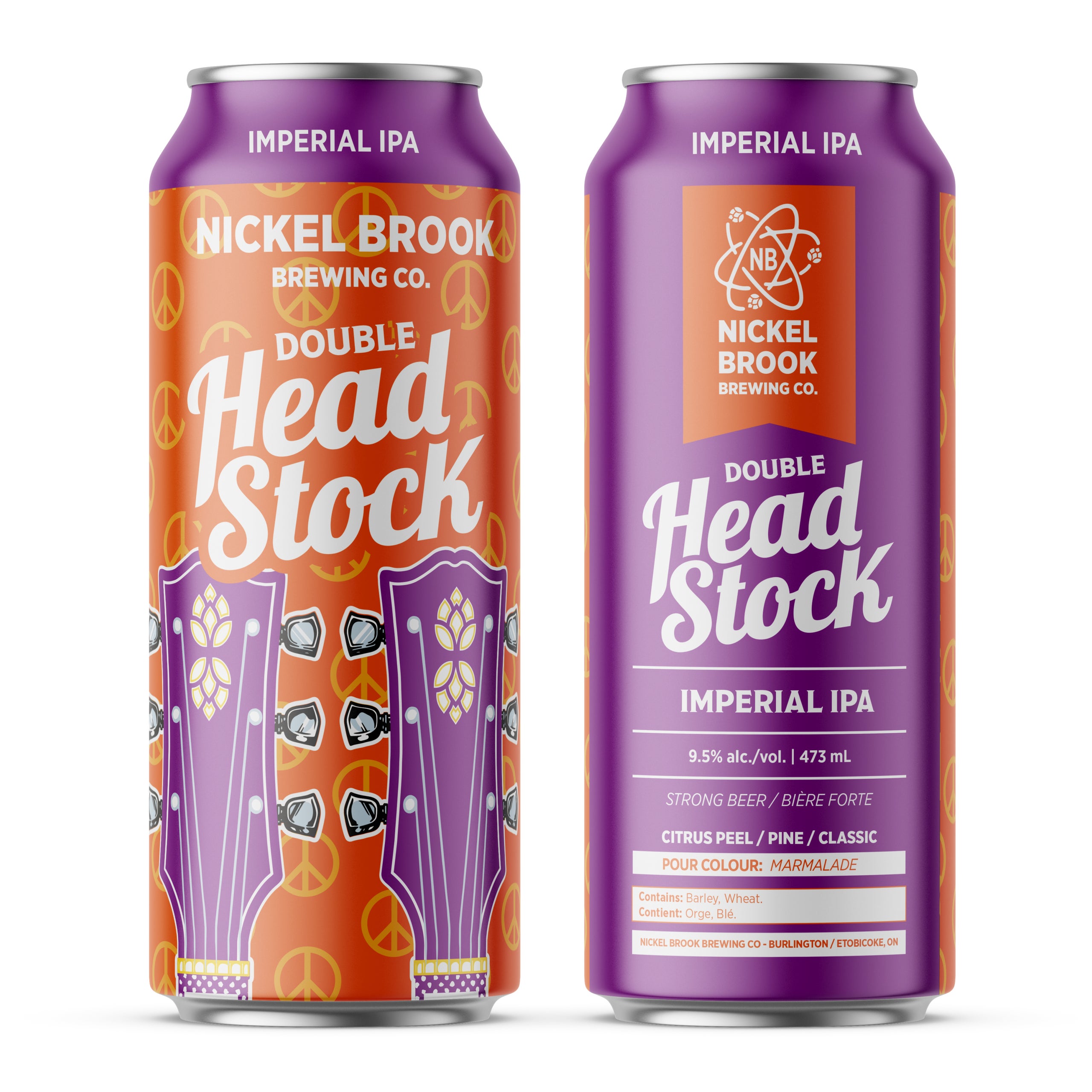 Double Headstock - Imperial IPA | Nickel Brook Brewing Co.
