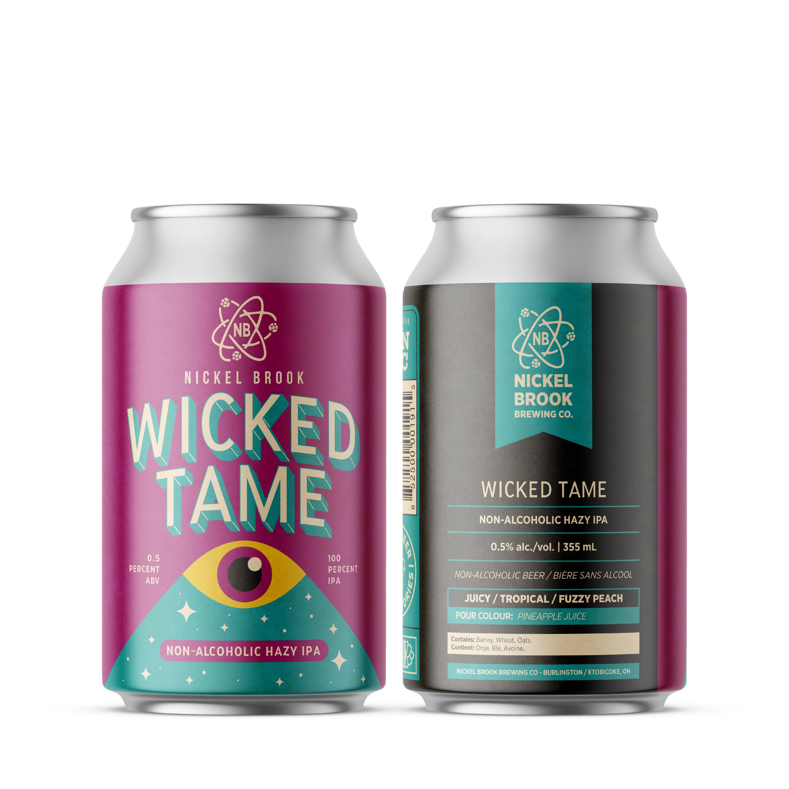Wicked Tame - Non Alcoholic IPA | Nickel Brook Brewing Co.