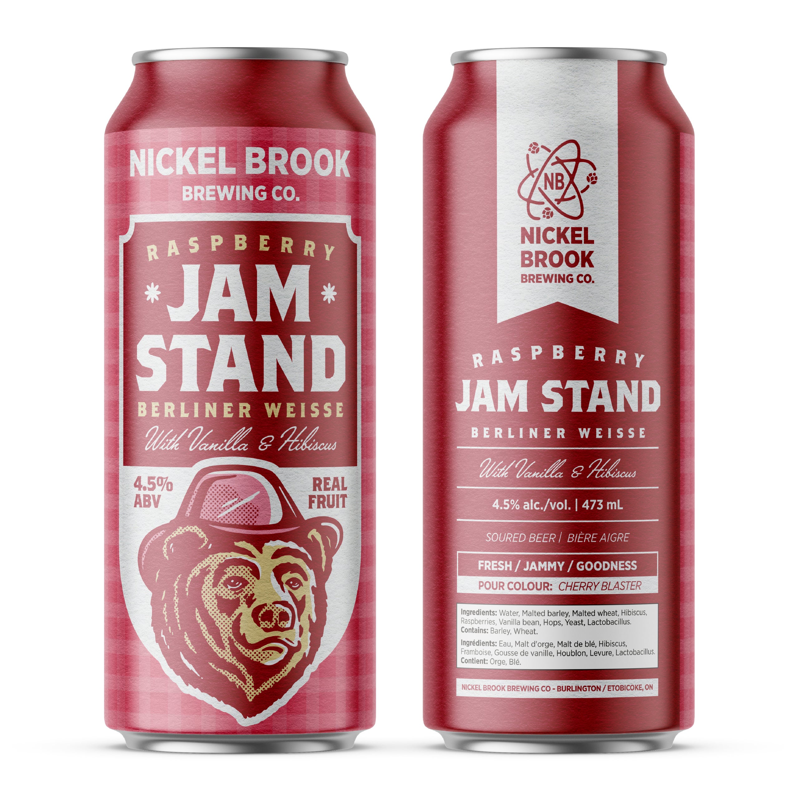 Jam Stand - Raspberry Berliner Weisse w/Vanilla & Hibiscus | Nickel ...